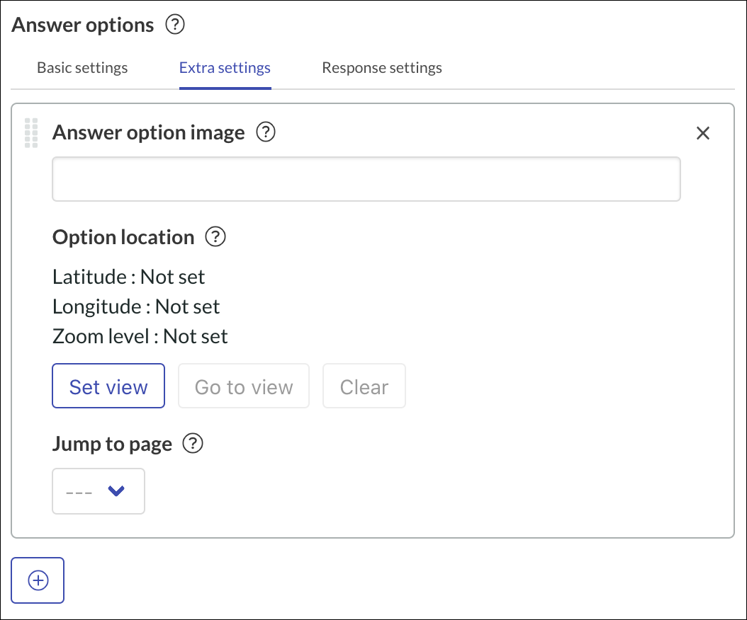 Choose one option – Maptionnaire